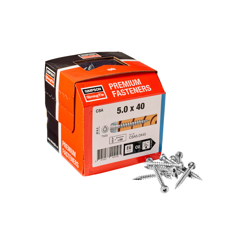 Simpson Strong-Tie CSA Connector Screws | Simpson Strong-Tie CSA ...