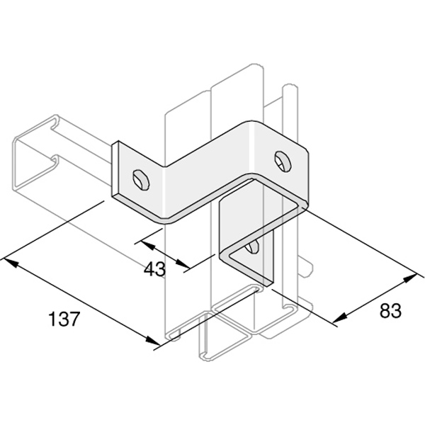Channel U-Shaped Brackets | Channel U-Shaped Brackets | Channel Support ...