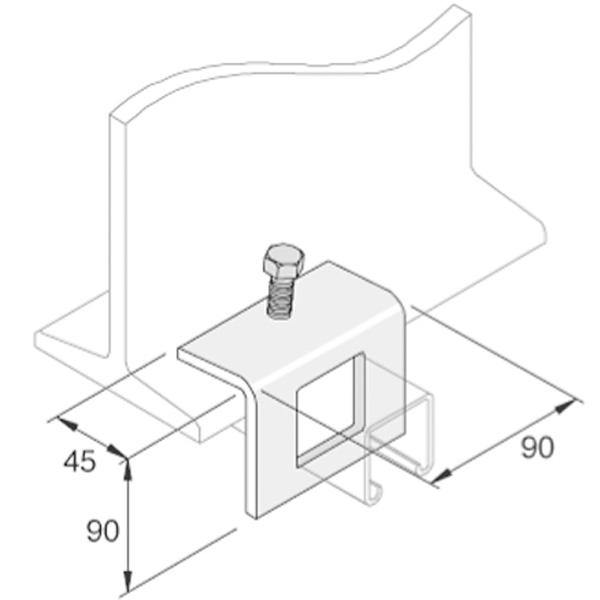 Channel Beam Clamps | Channel Beam Clamps | Channel Support Systems ...