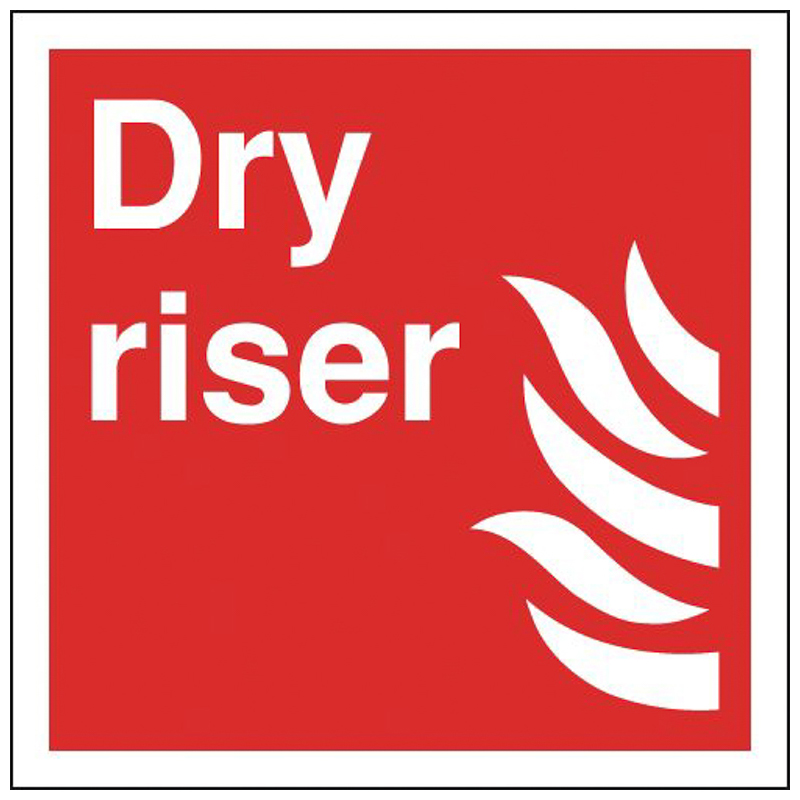 Dry Riser Signs | Fire Signs | Safety Signage | Safety, Workwear & Site ...