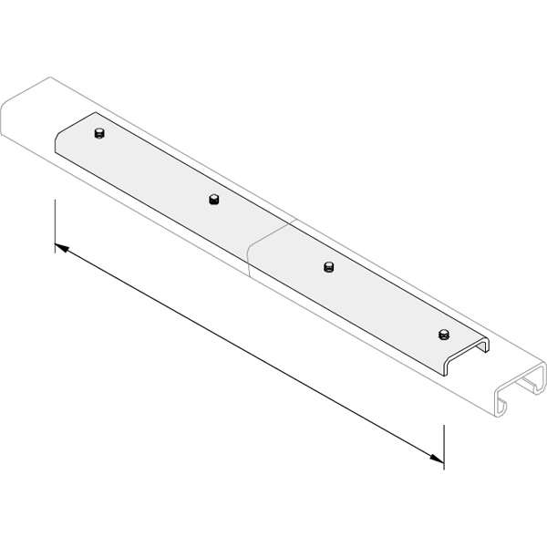 Internal Channel Splice Coupler | Channel Support Systems | Electrical ...