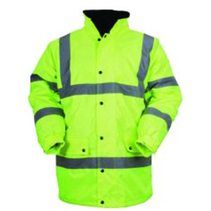 Yellow WorkGlow® Hi-Vis Waterproof Outer Jacket - EN343 Class 5 | Hi ...