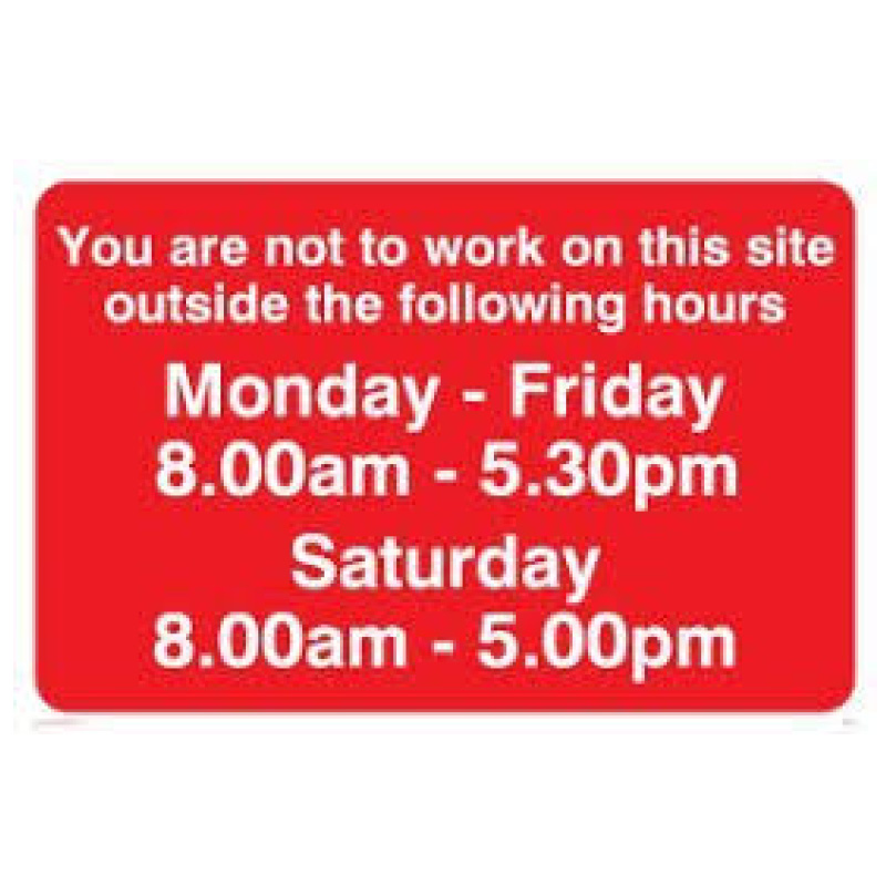 Site Signage | Safety Signage | Safety, Workwear & Site Supplies | Fixfirm